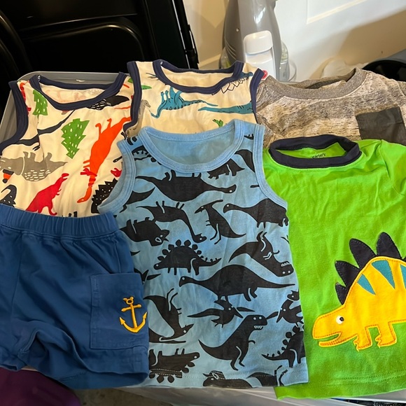 Carter's | Shirts & Tops | 2 Mo Summer Clothing Bundle Vguc | Poshmark
